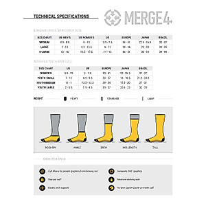 MERGE4 Purple Water Color Quarter Crew Socks for Men and Women