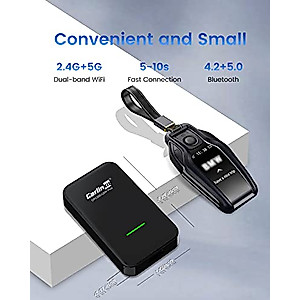 CarlinKit 3.0 Wireless CarPlay Adapter - Convert Wired CarPlay to Wireless in Factory Cars, 2015-2023 Models