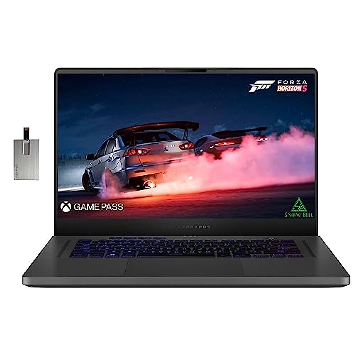 Asus 2023 ROG Zephyrus 15.6/ inch WQHD 165Hz Gaming Laptop, AMD Ryzen 9 6900HS, 40GB DDR5 RAM, 4TB PCIe SSD, RGB Backlit Keyboard, GeForce RTX 3060, Win 11, Gray, 32GB SnowBell USB Card