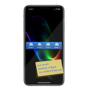 GarageMax: Open Your Garage with Your iPhones, Androids, or Apple Watch. Easy Setup. Secure. Bluetooth®4.0. Please Read Description Fully Before Ordering