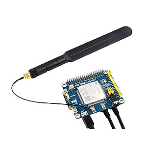 NGW-1Set 2G/3G/4G/GSM/GPRS/GNSS HAT for Raspberry Pi Based on SIM7600G-H Supports LTE CAT4 up to 150Mbps for Downlink Data Transfer