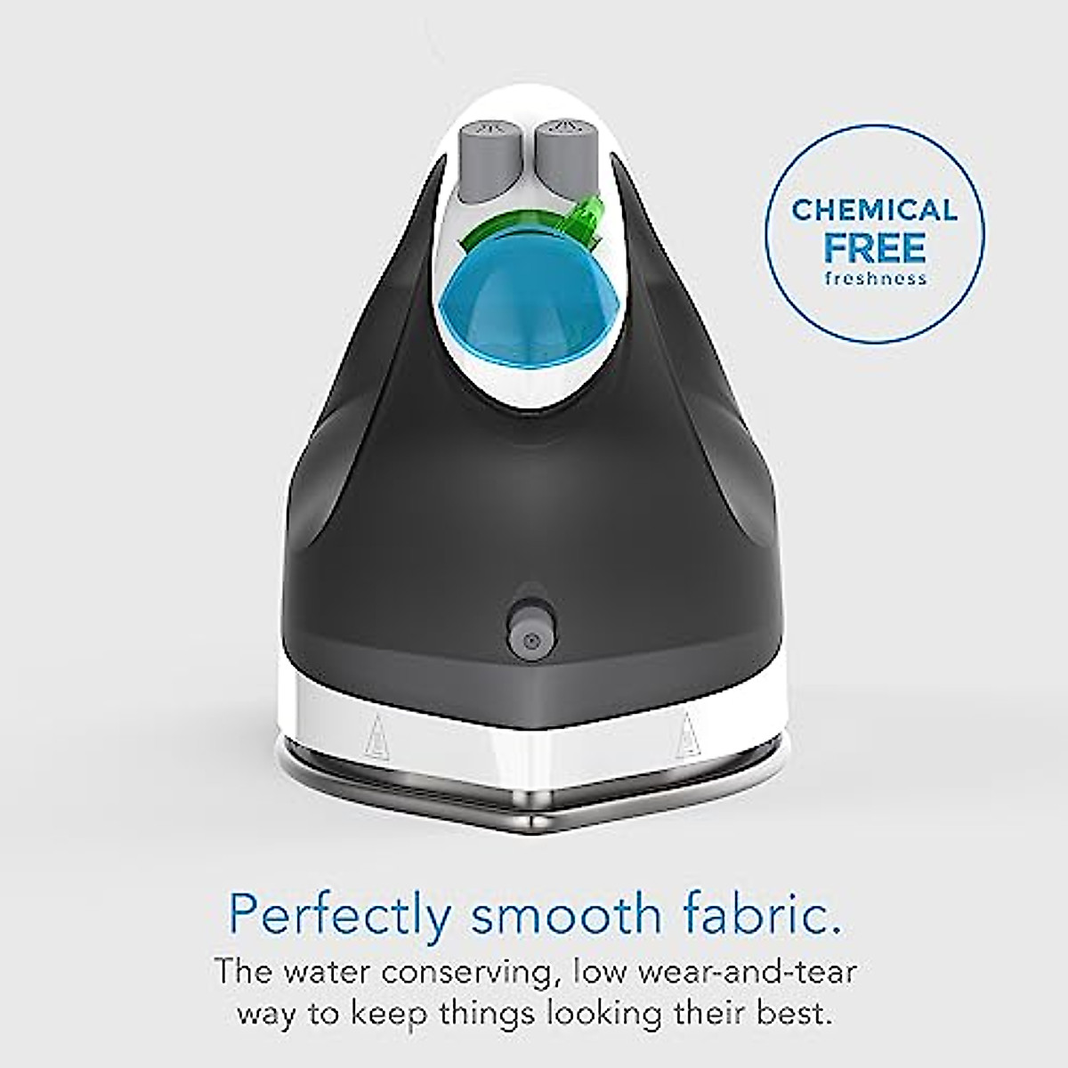 Steamfast SF-760 Portable Cordless Steam Iron, With Carrying Case, Non-Stick Sole Plate, White