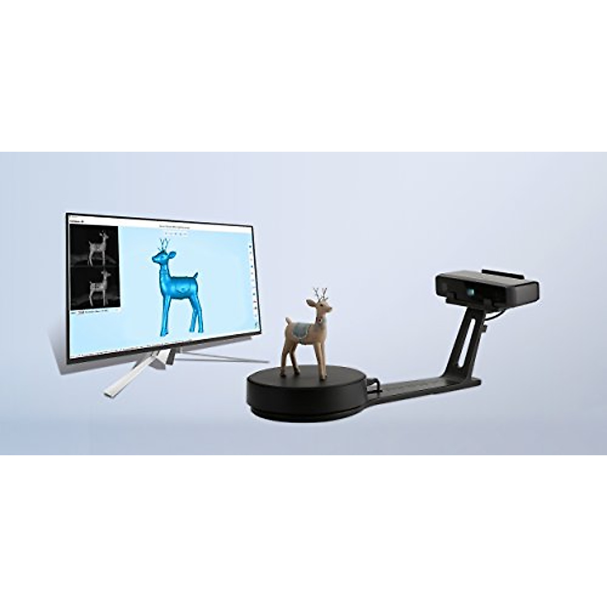 Newest EinScan SE Desktop 3D Scanner - Dual-Mode Fixed and Auto Scan 0.1 mm Accuracy