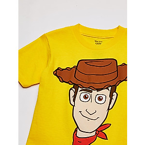 Disney baby boys Woody Tee Maternity Blouse, Yellow, 3T US