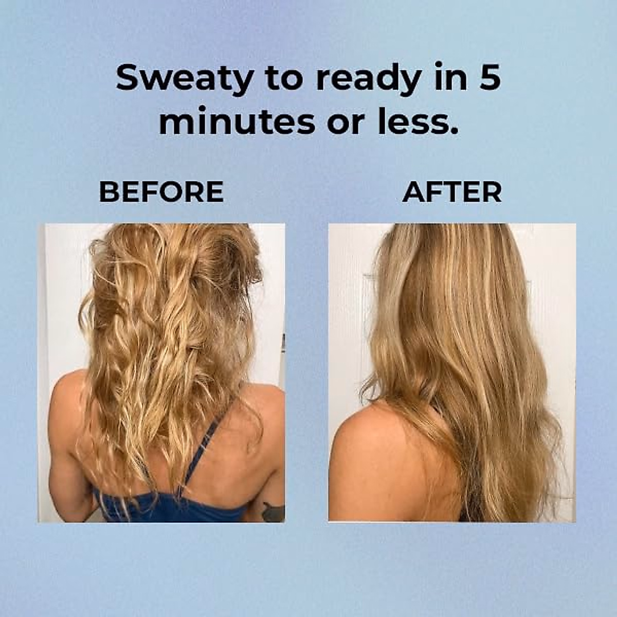 SWAIR Showerless Shampoo 8oz. Dry Shampoo Alternative | Cleans Hair Without Suds, Rinsing or Residue | Alcohol Free