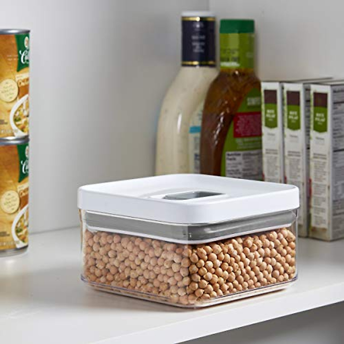 Copco Food and Organization Storage Container with Airtight Lid, 1.2-Quart, Clear
