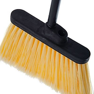 Carlisle FoodService Products 3686500 Duo-Sweep Flagged Angle Broom, 56" Length