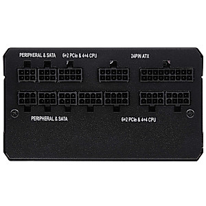 Corsair RM750, RM Series, 80 Plus Gold Certified, 750 W Fully Modular ATX Power Supply - Black