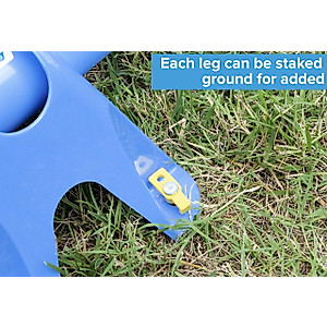 Camco 2-in-1 RV Water Filter Stand | Reduces Hose kinking | Maximizes Water Flow Rate | Two Holding Options | Durable Construction (40777)