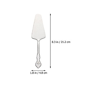 BESTonZON Cake Spatula Stainless Steel Pie Cake Spatula Dessert Pastry Pie Cake Servers Cutter Tart Dessert Slicer