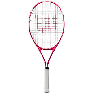 Wilson Essence + Tempest Pro Lite Tennis Racquet Doubles Bundle w (1) Advantage II Tennis Bag (Pink) and (3) Pink Tennis Balls