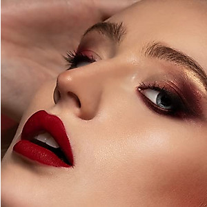 DINNER AT 8, by Kuckian - Sexy Red Lipstick - LONG LASTING - Liquid Velvet Supremé - Cruelty Free, Vegan, Liquid Matte, No Smudge