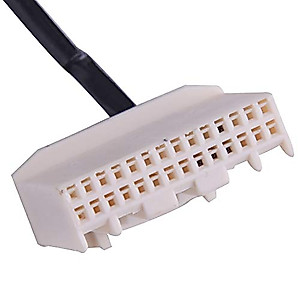 beler 28 pin CD Bluetooth Microphone Cable Wiring Harness Interface Connection w/1.5m Wire fit for Toyota Camry Hilux RAV4 Audio Head Unit