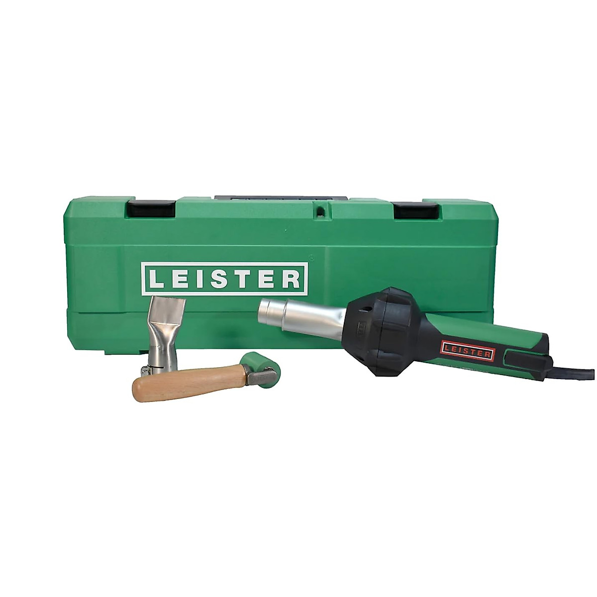 Leister TRIAC ST Tarp Repair Kit - Variable Temp Variable Speed Hot Air Blower and Plastic Welding Heat Gun 199.301