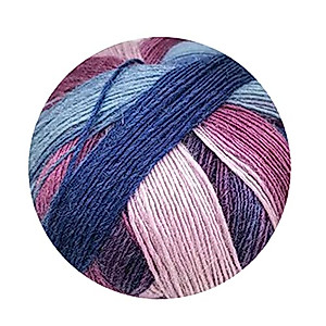 Wool Yarn Ball Thread Knitted Threads Soft and Comfortable Knitting for Mother Grandmother Crafts Making Gift