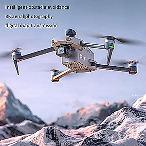 RKSTD WiFi FPV RC Drone For Beginners, Drone With Dual HD Cameras - GPS Foldable RC Quadcopter, Brushless Motors, Suitable For Adults And Kids, Track Flight, Auto Hover