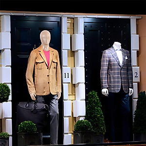 Mannequin Manikin Dress Form Adjustable 73 Inch Mannequin Display Stand Dress Model Full Male Body Realistic Head Turns W/Metal Base Mannequin Stand Torso