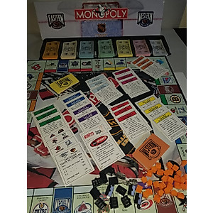 USAopoly NHL Hockey Collector's Edition Monopoly Board Game