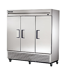 True T-72-HC Reach-in Solid Swing Door Refrigerator with Hydrocarbon Refrigerant, Holds 33 Degree F to 38 Degree F, 78.625" Height, 29.875" Width, 78.125" Length