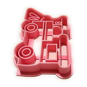 T3D Cookie Cutters Train Cookie Cutter, Suitable for Cakes Biscuit and Fondant Cookie Mold for Homemade Treats