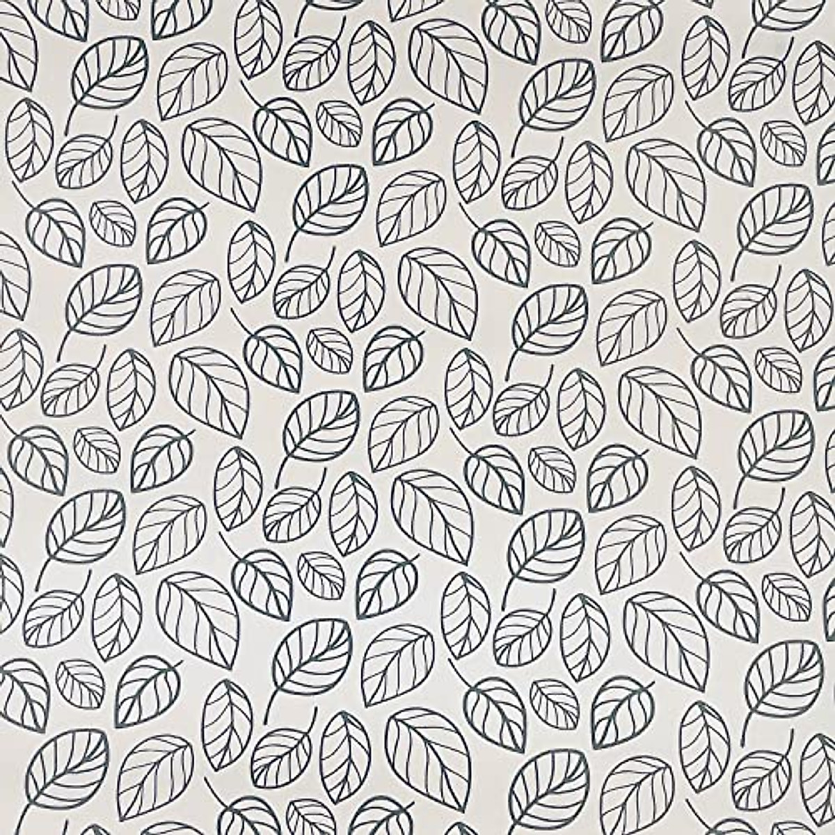 Yifasy 19.7ft Roll Green Leaf Shelf Liner Peel and Stick Countertop Shelving Paper Wallpaper Drawer Chest Vinyl Film (M-236.2x17.7 Inch)