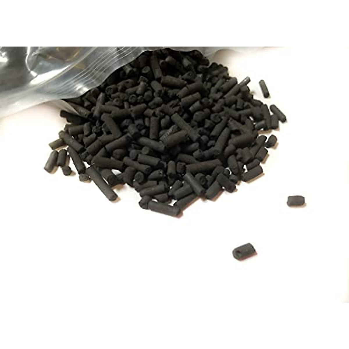 Wave-point 5 lbs Premium Activated Carbon Charcoal Pellets with 5 Filter Media Bags (Free) for Aquarium Fish Tanks Koi Pond Canister Filter Reef Filters