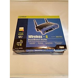LINKSYS Wireless-G 2.4 GHz 54 Mbps Broadband Router WRT54G ver.2 Complete