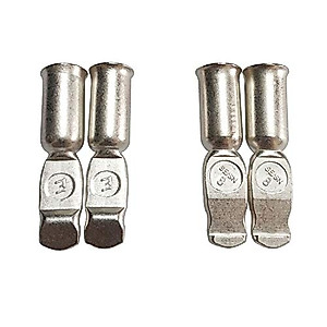 Sunshine 50 Amp Grey Din Connector Battery Charger with 8AWG Silver Plated Copper Terminals