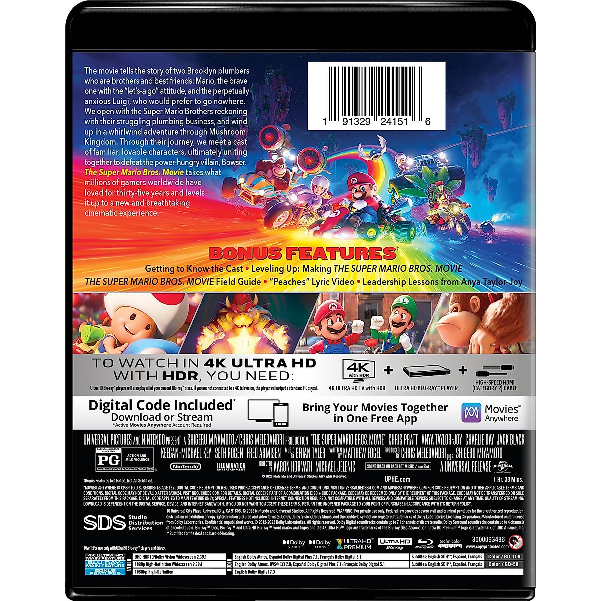 The Super Mario Bros. Movie - Power Up Edition 4K Ultra HD + Blu-ray + Digital [4K UHD]