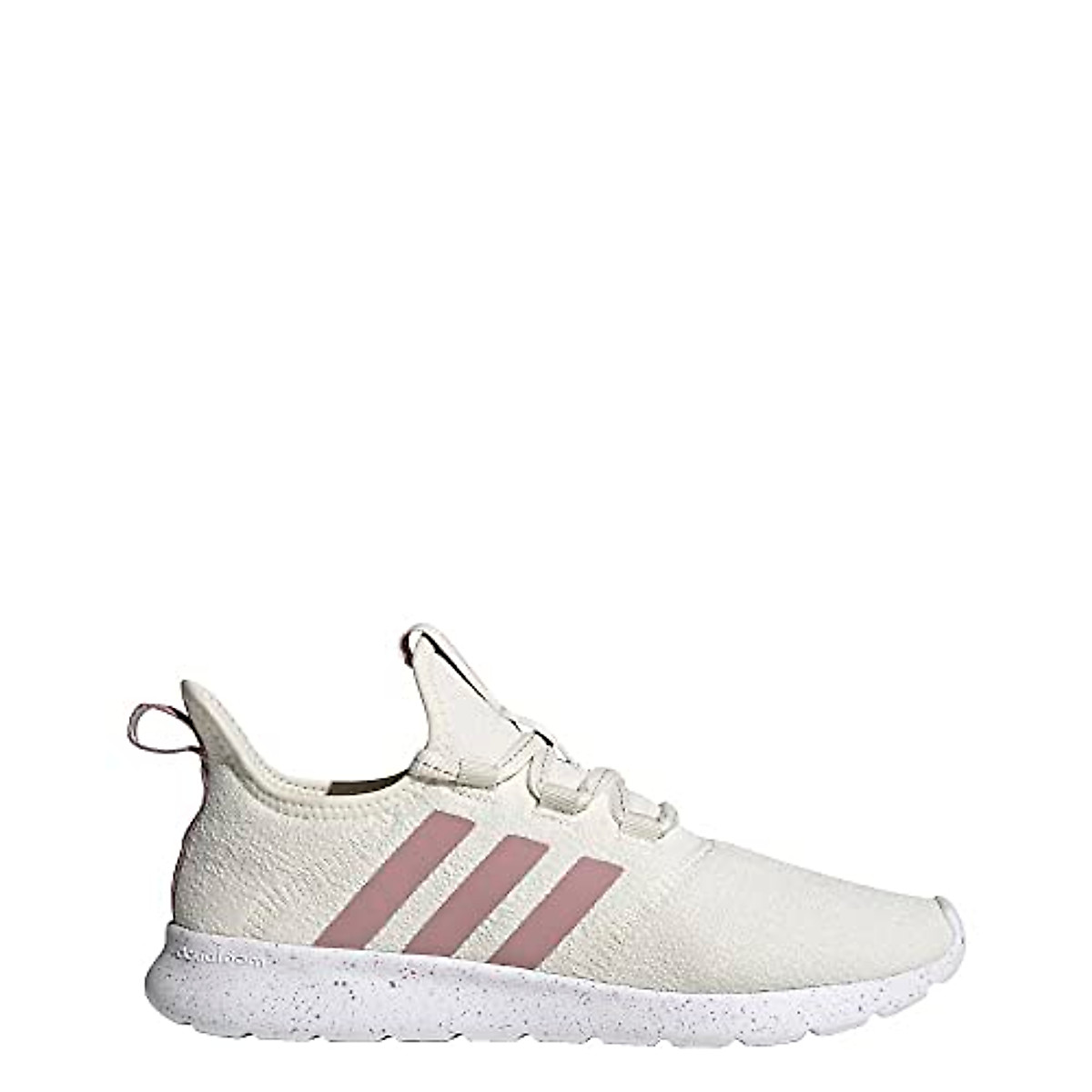 adidas Women's Cloudfoam Pure 2.0 Running Shoe, Chalk White/Magic Mauve/Alumina, 7.5
