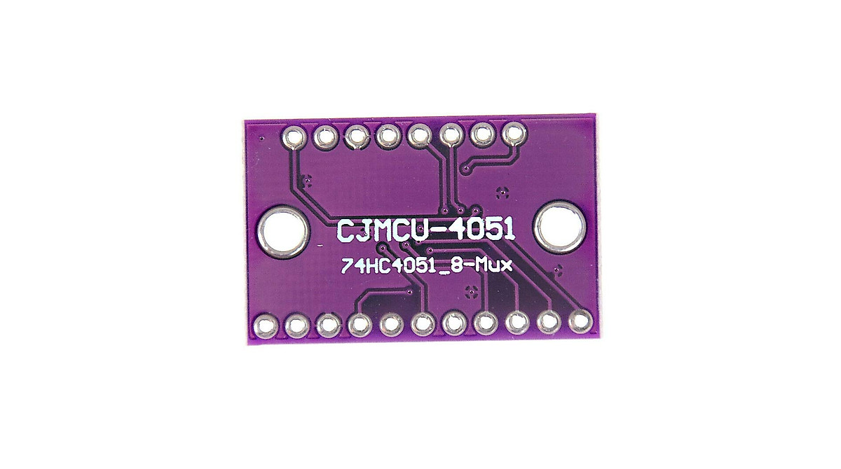 74HC4051 8-Channel Multiplexer for Raspberry Pi