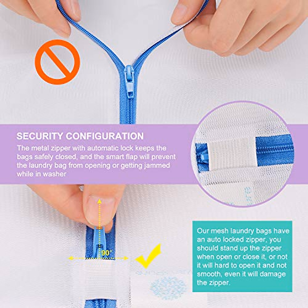 Wanapure 9Pcs Mesh Laundry Bag for Delicates, Lingerie Bags for Laundry - (1 Large & 4 Medium & 2 Small & 2 Bra Bags) for Garment, Underwear, Sock, Baby Clothes, Sweater, Travel, Washing Machine