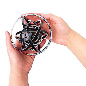 Spin Flip Puzzle - Charles Fazzino - Spin it, Flip it, Solve it! for Those who Love Brain teasers! Adult Fidget Toy. Great Easter Basket Stuffers for Teens, Men and Women