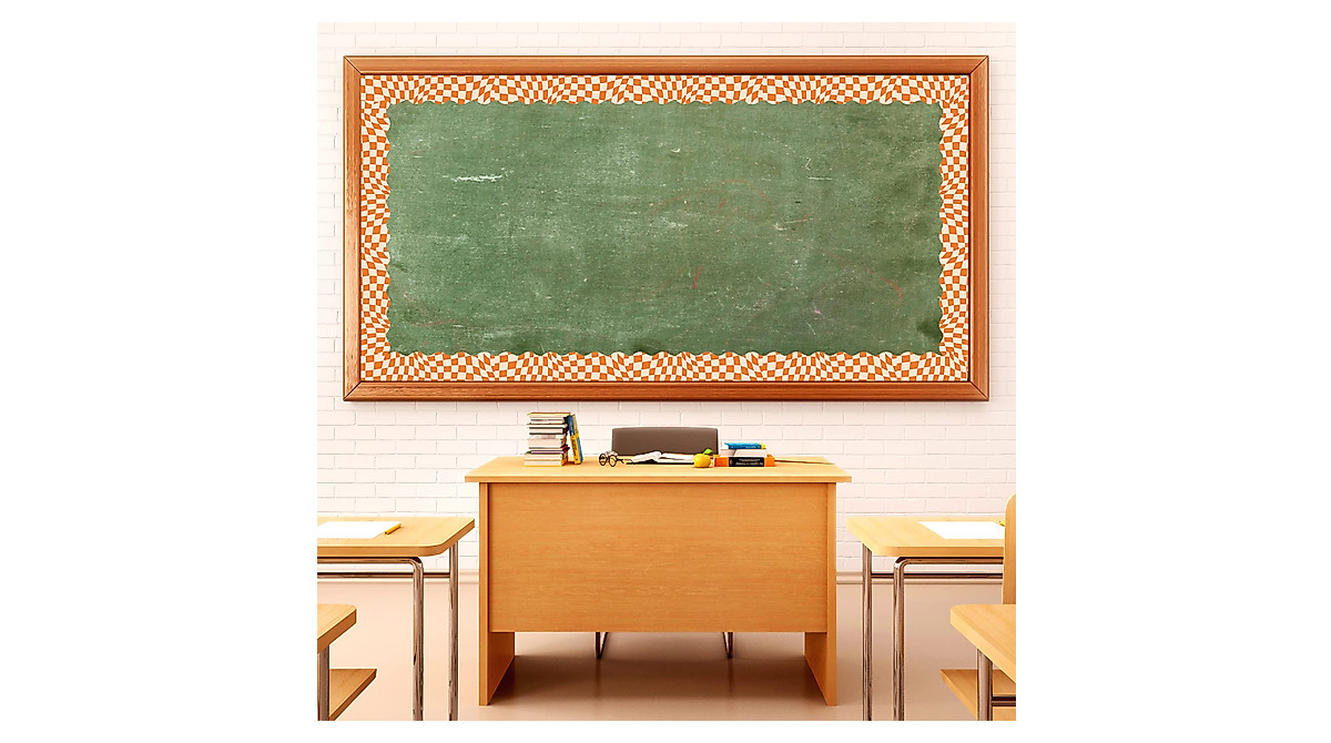 Whaline Boho Bulletin Borders 82Ft Retro 70s Classroom Decor