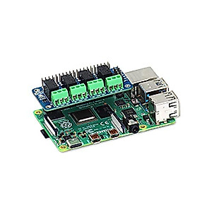 Relay 4 Zero 3V 4 Channel Relay Shield for Raspberry Pi, Relay HAT Expansion Relay Board for Raspberry Pi 4B/3B+/3B/2B/B+/A+/Zero and Zero W | Power Relay Module for Raspberry Pi