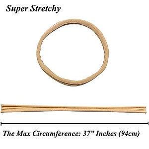 CÉLLOT 60 Pieces Super Soft Stretchy Nylon Headbands for Babies Newborn and Infants DIY Crafts Women's Yoga Activities Gifts Box Included