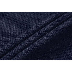 MAGNIVIT Sweatshirt for Men Regular fit Winter Thermal Warm Pullover Navy Wine Red