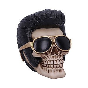 Nemesis Now Uh Huh The King Elvis Skull Figurine,17cm