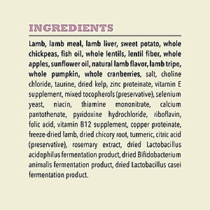 ACANA® Singles Limited Ingredient Dry Dog Food, Grain-free, High Protein, Lamb & Apple, 22.5lb