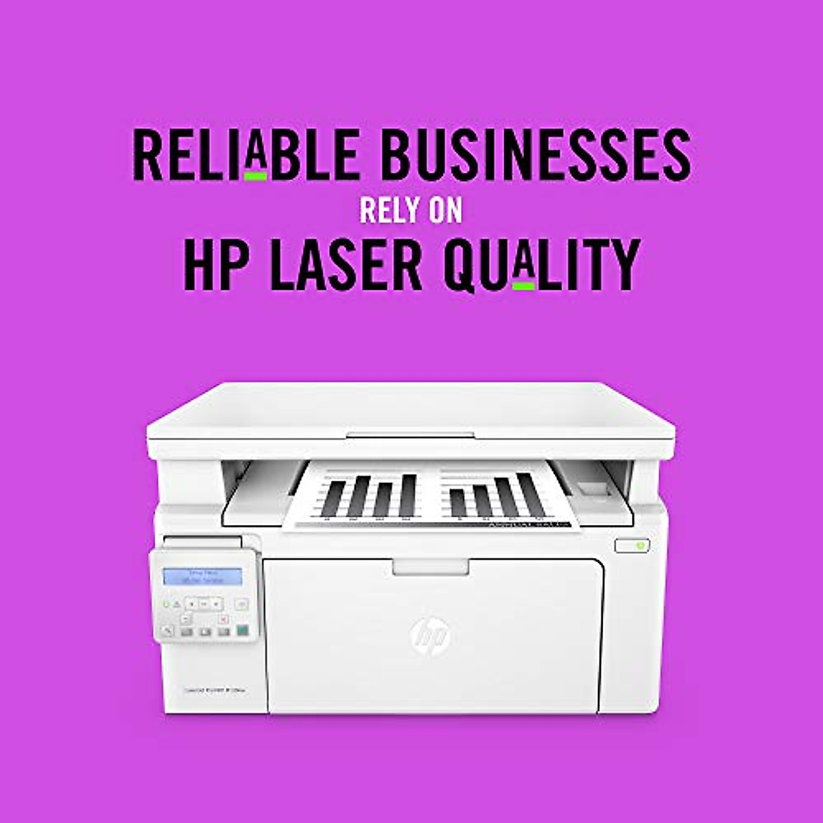 HP LaserJet Pro M130nw All-in-One Wireless Laser Printer, Works with Alexa (G3Q58A). Replaces HP M125nw Laser Printer