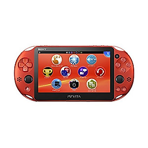 PlayStation Vita Wi-Fi Metallic Red PCH-2000ZA26 (Japan Import)