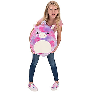 Squishmallows Official Kellytoy Plush 16" Lola The Unicorn- Ultrasoft Stuffed Animal Plush Toy