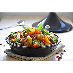 Emile Henry Tagine, Charcoal, 32 x 32 x 23 cm