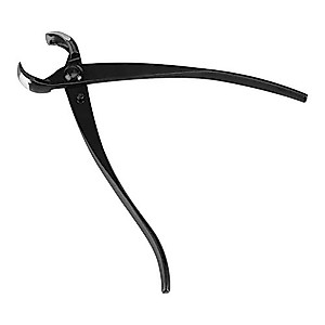 Bonsai konkavzange Japan + Knob Cutter, Zinc Alloy Branch Cutter with Round Gardening Bonsai Tools 204mm 8inch