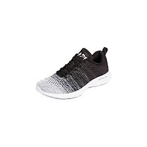 Athletic Propulsion Labs (APL) Techloom Pro White/Heather Grey/Black Melange 9 B (M)