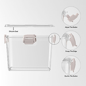 APLOP Airtight Food Storage, 5 Piece Set, Coffee Containers, Space Saving