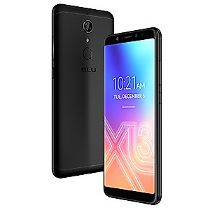 BLU Vivo XL3 Plus - 6.0” HD+18:9 Display Smartphone with Qualcomm Snapdragon – Black