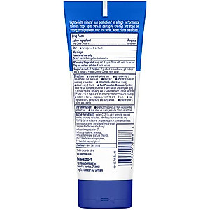 Coppertone SPORT Sunscreen for Face, Zinc Oxide Mineral Face Sunscreen SPF 50, Oil Free Sunscreen, Travel Size Sunscreen, 2.5 Fl Oz Tube