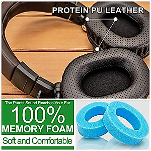Earpads for MDR 7506 /V6/CD900ST | Ear Pads with Enhanced Memory Foam | Also Fits ATH-M50x/M50/M40x | Perforated