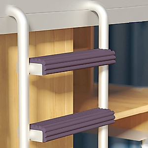 Vakerga Bunk Bed Ladder Pads Ladder Pads, Self-Adhesive Foam Padding Bunk Bed Ladder Cover Traction Treads for Ladder & Stair Edge